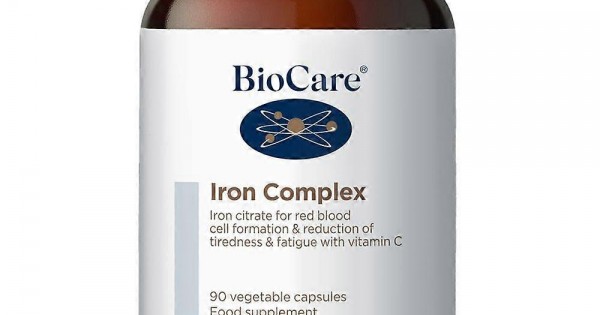 Biocare Iron Complex 200mg 90 Capsules