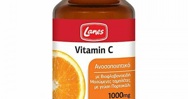 Lanes Vitamin C 1000mg 30 Ταμπλέτες